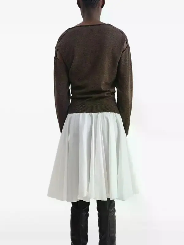 Gimaguas Coucou Cutouts Cardigan - Brown
