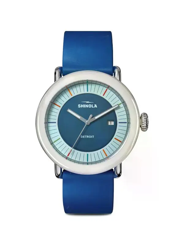 Shinola Detrola 41mm Watch - Blue