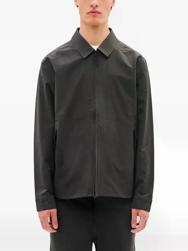 HIKING PATROL Zip-front Shirt - Black