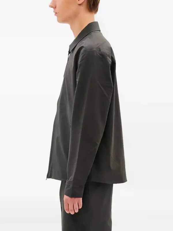 HIKING PATROL Zip-front Shirt - Black