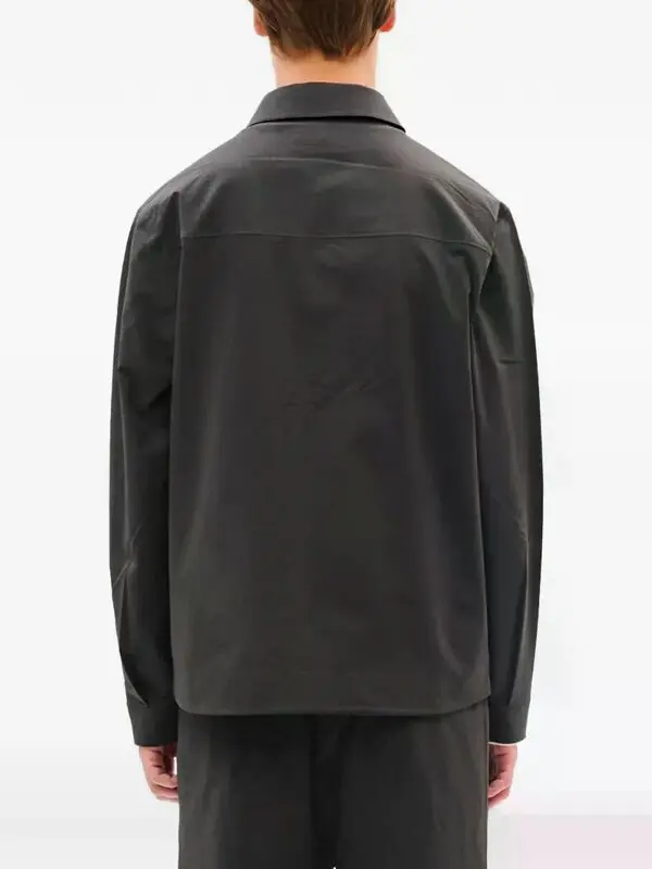 HIKING PATROL Zip-front Shirt - Black