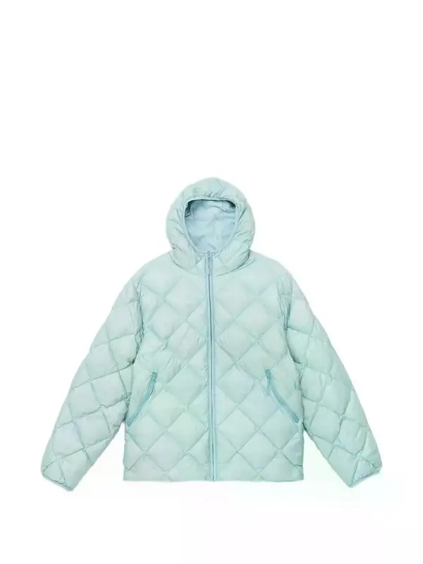 HIKING PATROL Hooded Quilted Jacket - Blue