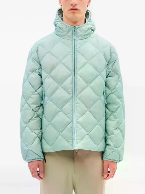 HIKING PATROL Hooded Quilted Jacket - Blue