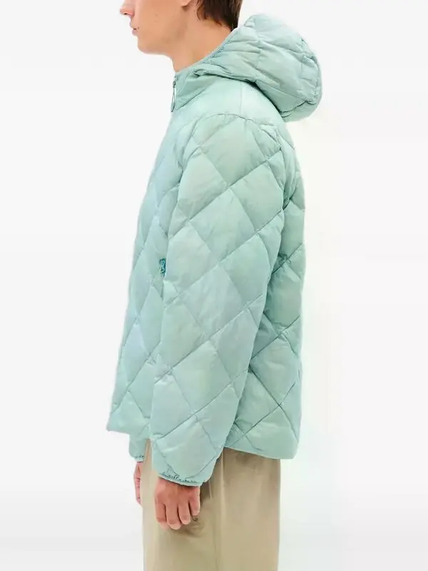HIKING PATROL Hooded Quilted Jacket - Blue