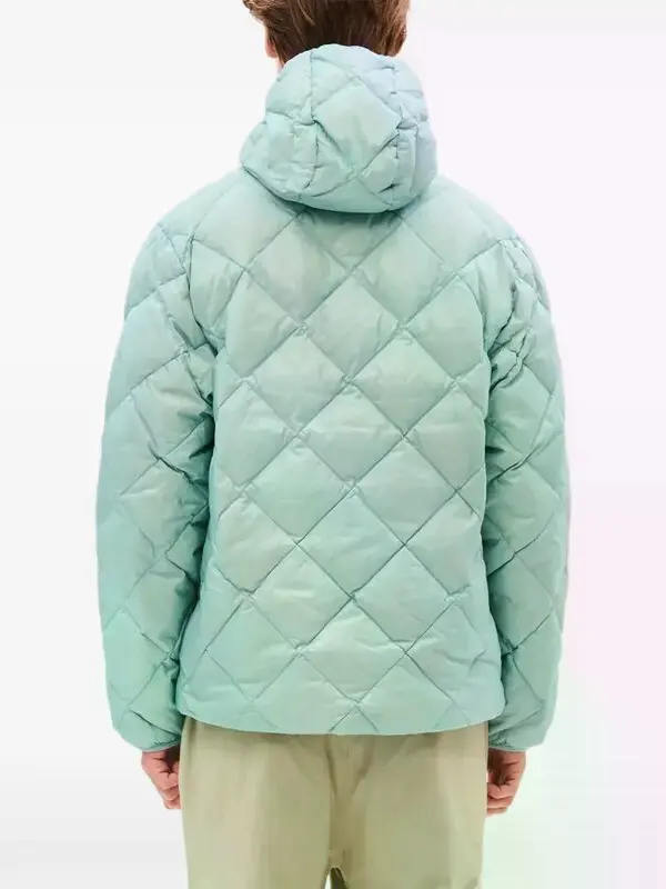 HIKING PATROL Hooded Quilted Jacket - Blue