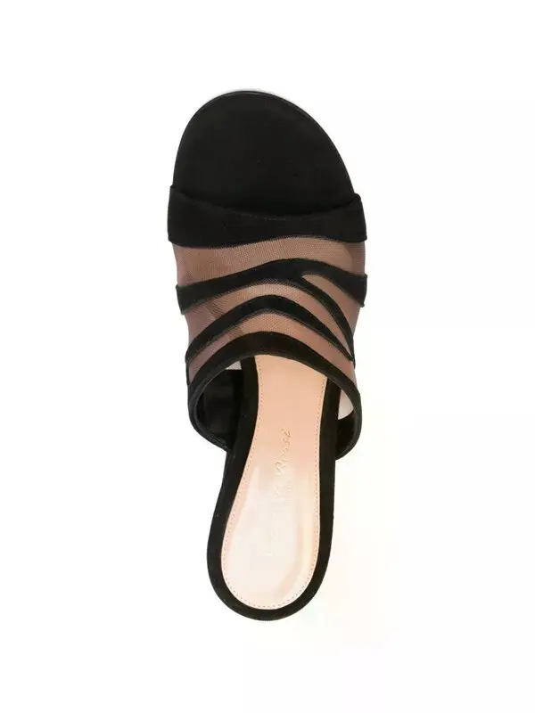 GIANVITO ROSSI Slip-on Heeled Sandals