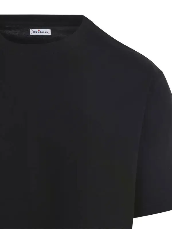 Kiton Short-sleeves T-shirt - Black