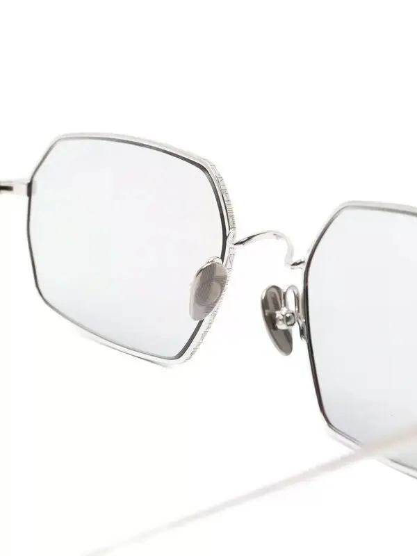 AHLEM Geometric-frame Sunglasses - Silver