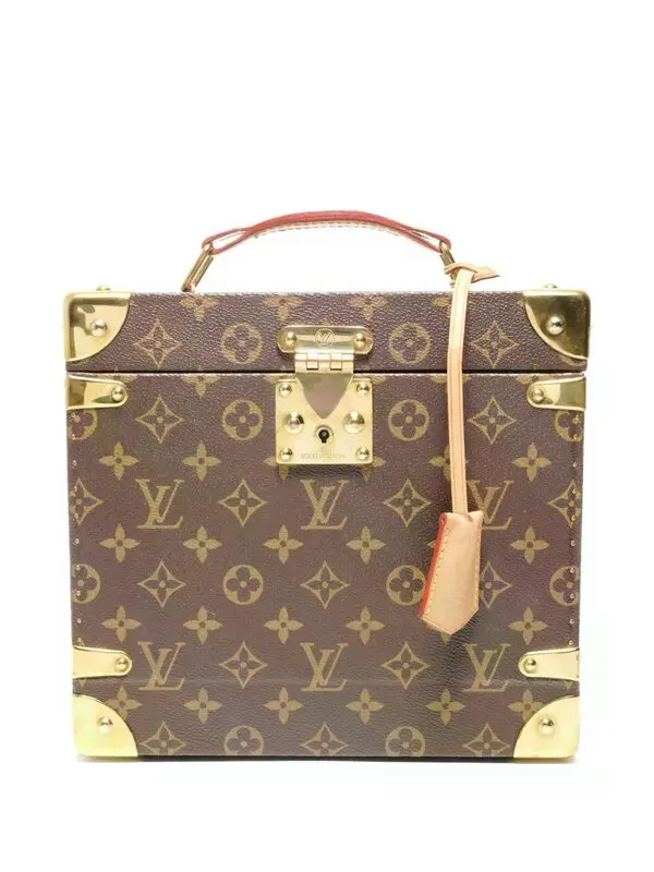 LOUIS VUITTON 2000s Boite Flaconnier Monogram Vanity Bag - Brown