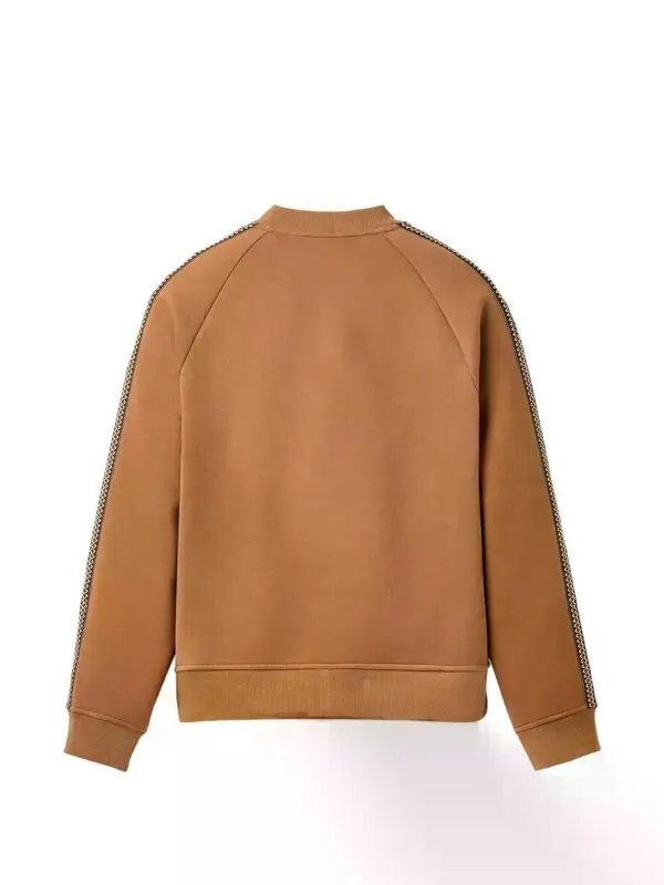 UGG Crew-neck Sweatshirt With Trimmed Detail - Brown