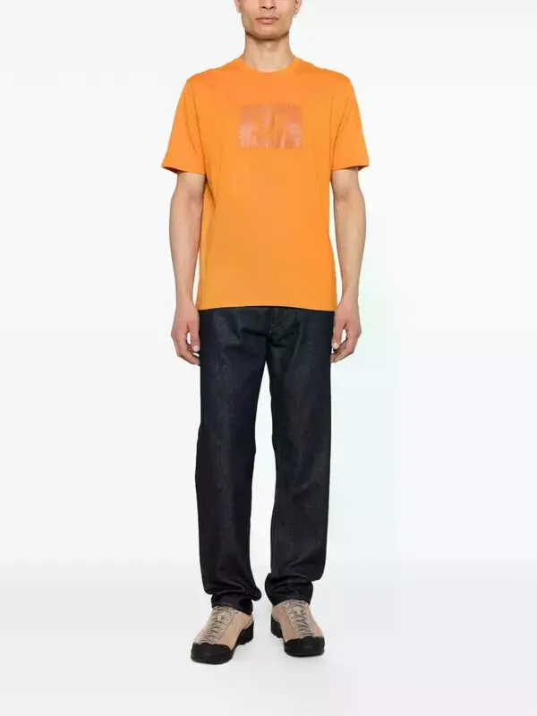 C.P. COMPANY Jersey 30/1 Short-sleeve Logo Label T-shirt