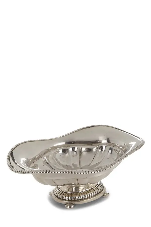 VINTAGE TABLEWARE Metal Serving Bowl - Silver
