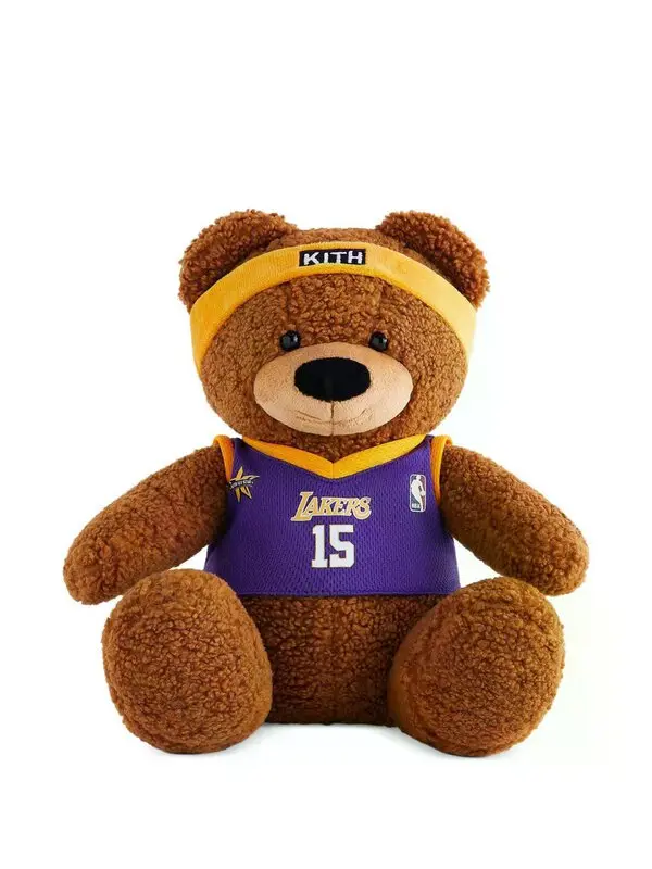 Kith Nba All-star Los Angeles Lakers Teddy Bear - Brown