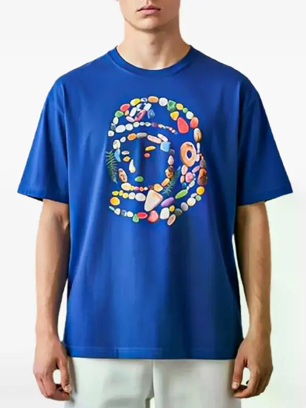 BILLIONAIRE BOYS CLUB Graphic Short-sleeved T-shirt