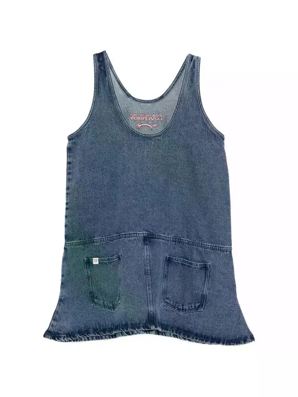 CHARLES JEFFREY Sleeveless Denim Dress