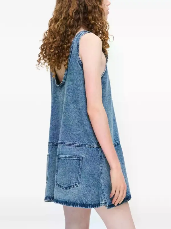 CHARLES JEFFREY Sleeveless Denim Dress