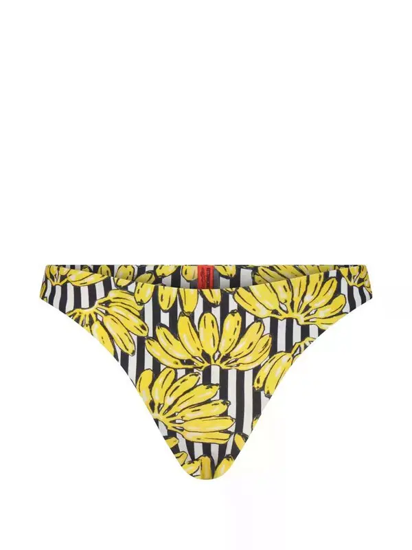 SIMONMILLER Striped Bikini Bottoms - Yellow