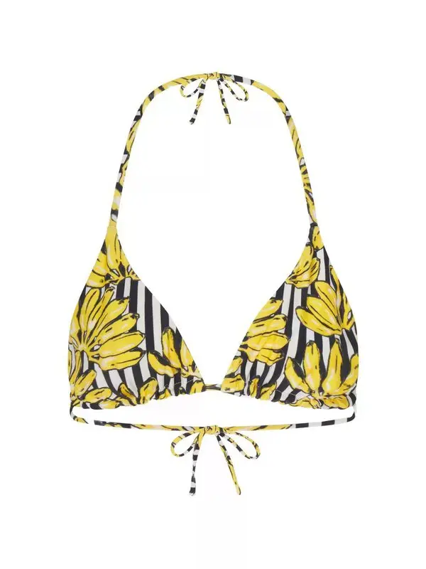 SIMONMILLER Bwai Striped Bikini Top - Yellow