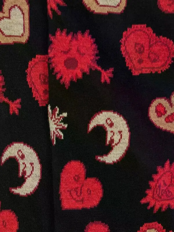 Paul Smith Heart Moon-print Socks