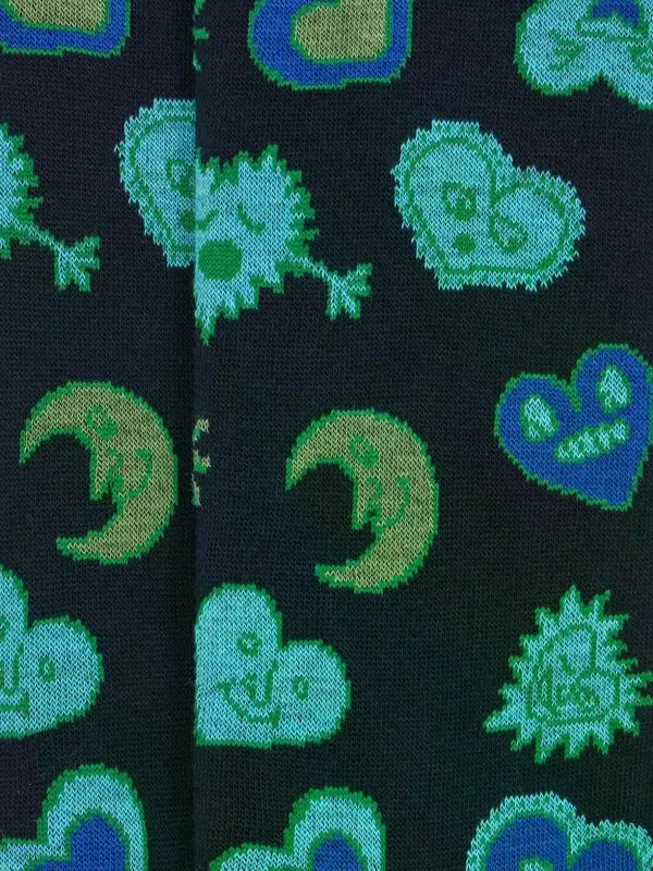 Paul Smith Heart Patterned Socks