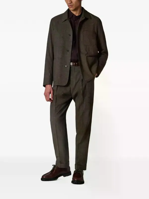 Paul Smith Pleated Cuffed Trousers
