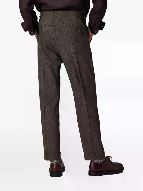 Paul Smith Pleated Cuffed Trousers
