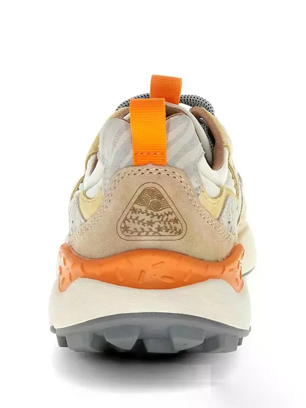 FLOWER MOUNTAIN Nubuck Leather Sneakers - Neutrals