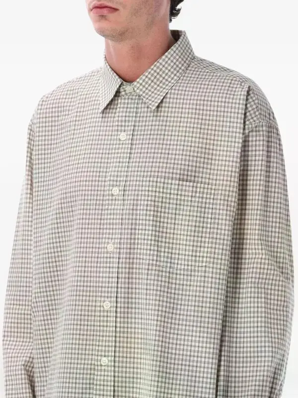 MFPEN Checkered Pocket Shirt - Neutrals