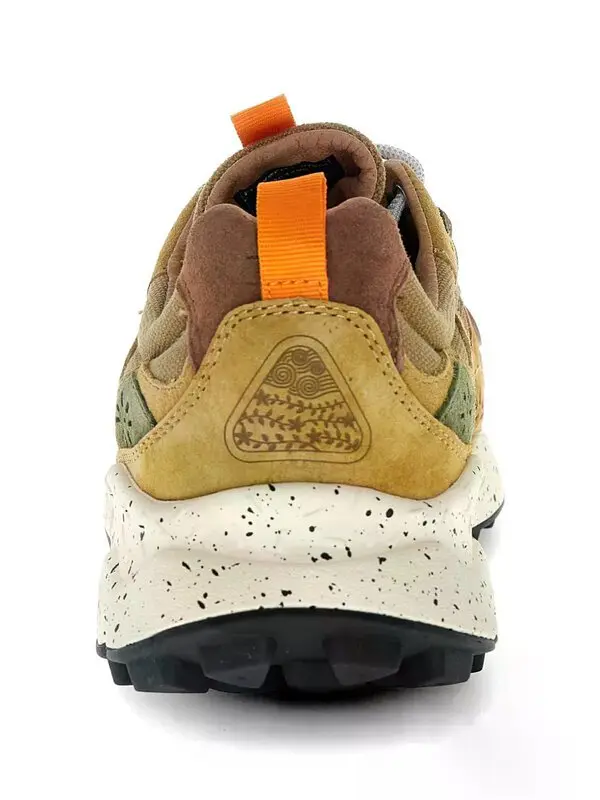 FLOWER MOUNTAIN Nubuck Leather Sneakers - Neutrals