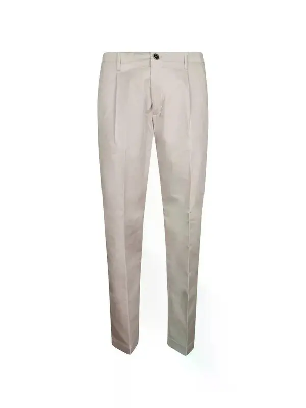 NINE:INTHE:MORNING Fold Chino Trousers - Neutrals