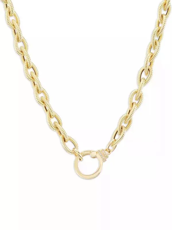 Sorellina Diamond And Teardrop Necklace - Gold