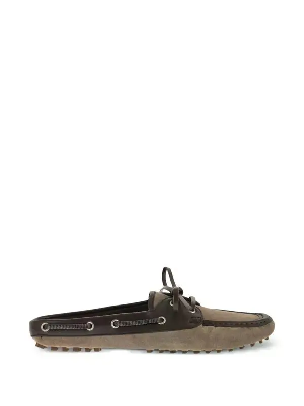 Brunello Cucinelli Suede Mules