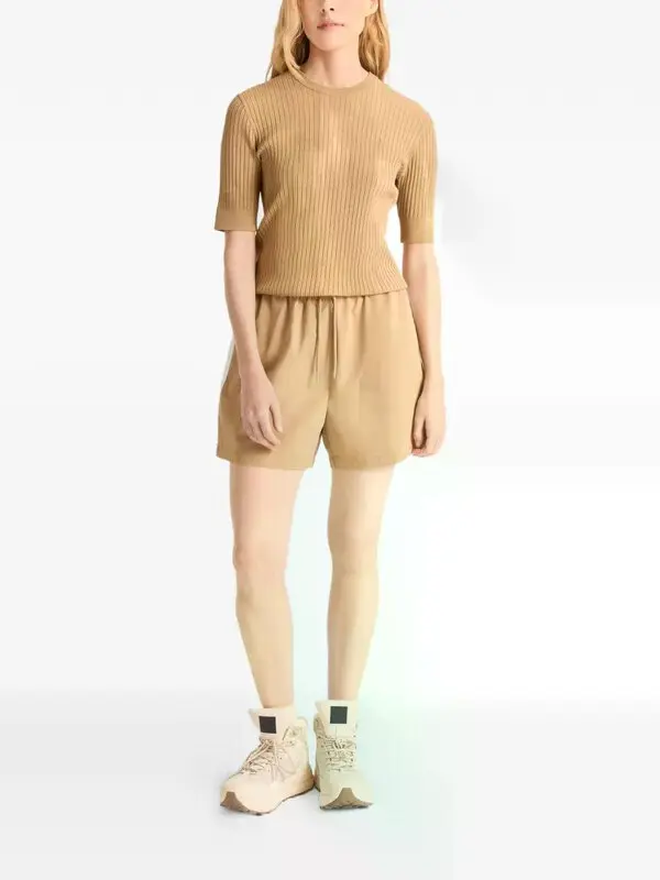 Fusalp Jadou Ribbed Short-sleeve T-shirt - Brown