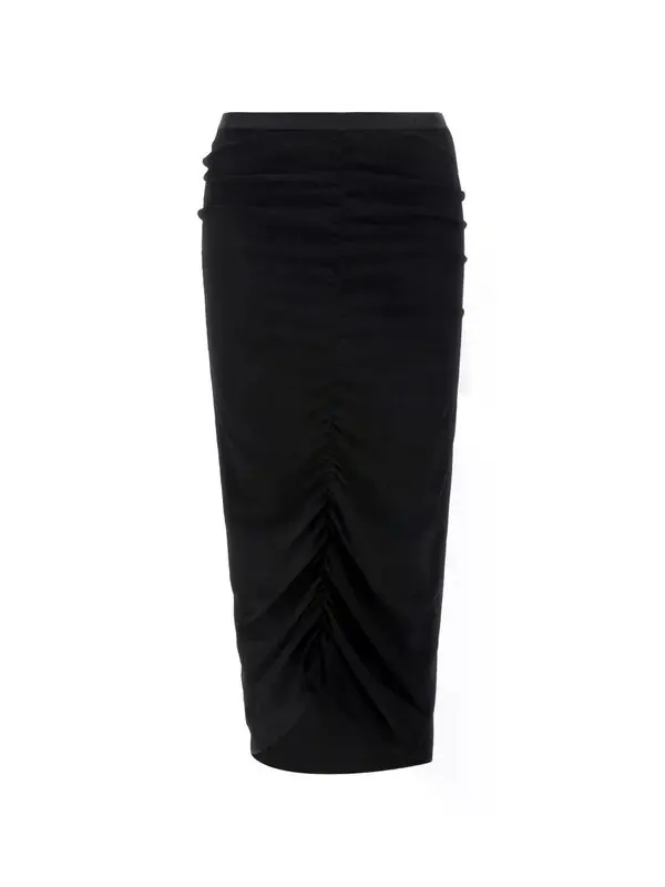 Valentino Garavani Logo Waistband Midi Skirt