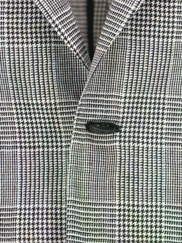 Tagliatore Checked Blazer - Grey