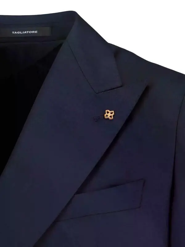Tagliatore Double-breasted Wool Blazer