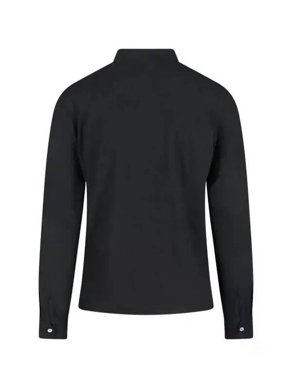ZANONE Cotton Shirt - Black