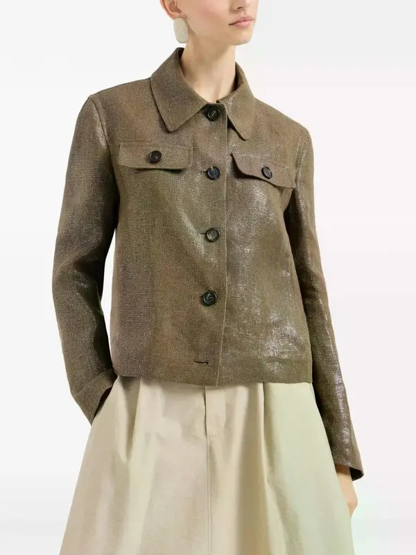 Brunello Cucinelli Sparkling Jacket - Brown