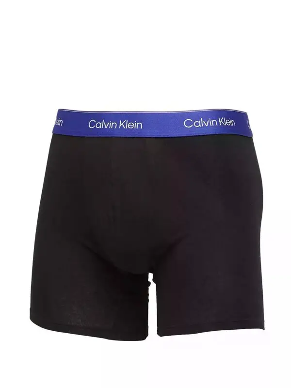 Calvin Klein Elasticated-waistband Boxers - Black