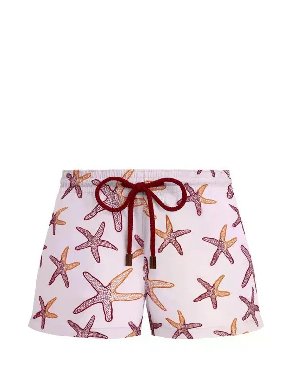 Vilebrequin Starfish-print Swim Shorts - Pink