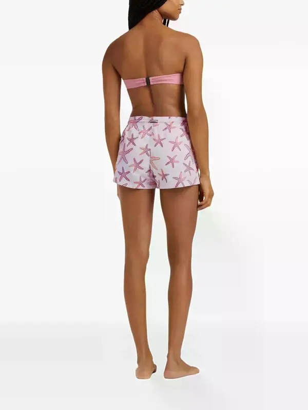 Vilebrequin Starfish-print Swim Shorts - Pink