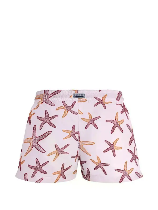 Vilebrequin Starfish-print Swim Shorts - Pink