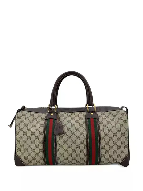 Gucci Monogram Pattern Holdall