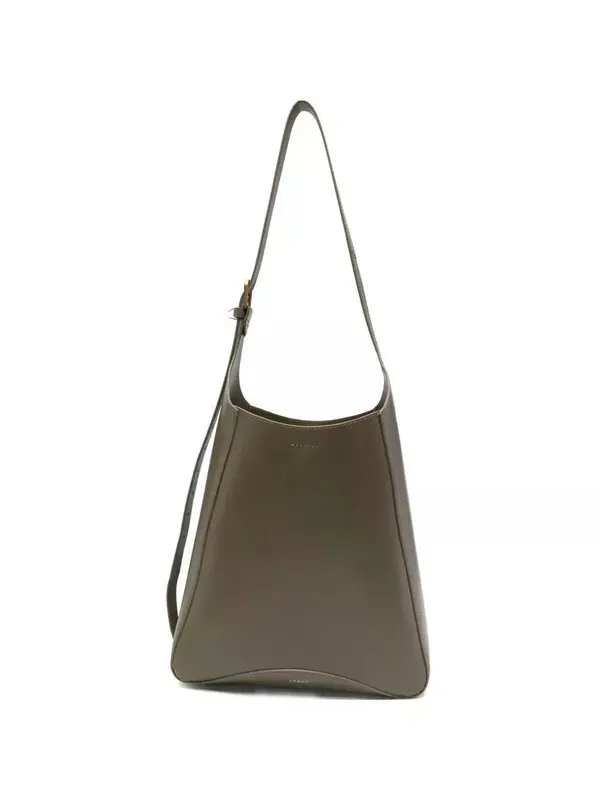 Soeur Uma Leather Shoulder Bag - Green