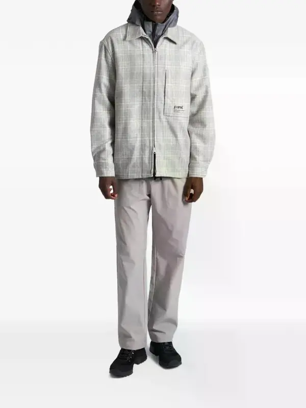 PAREL Samara Checked Zip Shirt