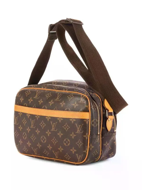 LOUIS VUITTON Monogram Reporter Pm Cross Body Bag - Brown