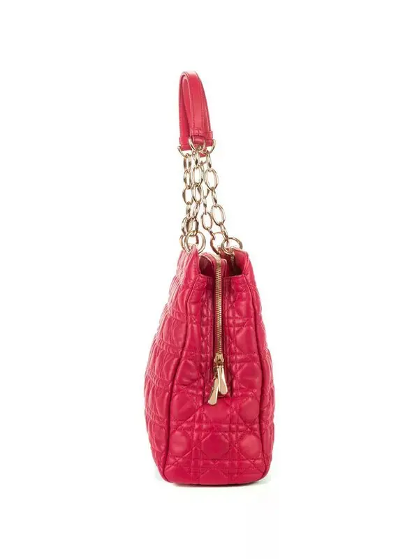 Dior Cannage Quilted Tote Bag