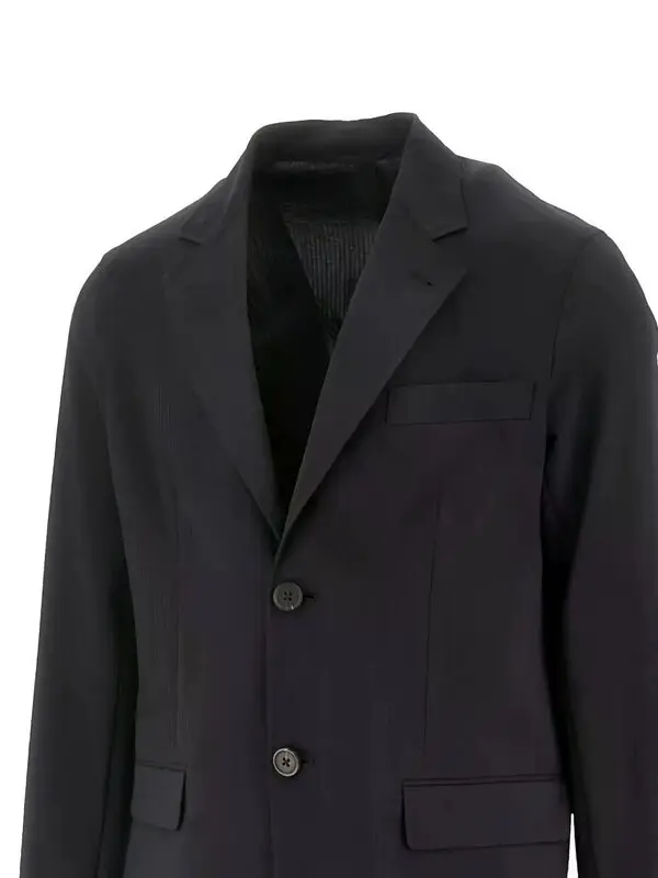 Emporio Armani Single-breasted Jacket - Black