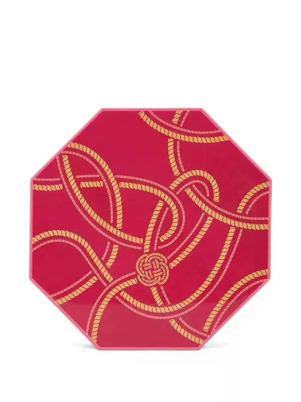 Shanghai Tang Knot Pattern Candy Box - Pink