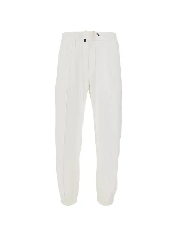 Emporio Armani Elasticated Waist Trousers - Neutrals